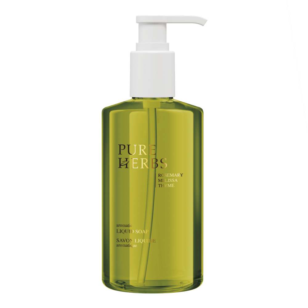 Jabón líquido 300ml para hoteles Pure Herbs - Pump